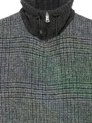 MANZONI 24 Checked Drawstring Coat