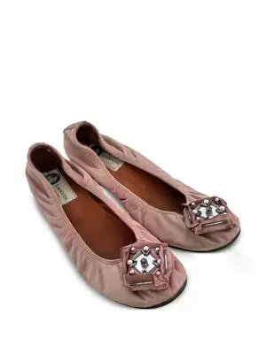 LANVIN Embellished Ballet Flats