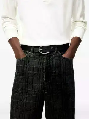 Burberry Oval Buckle Belt
