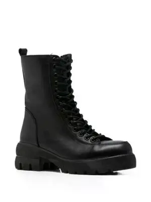 SERGIO MORETTI FIRENZE Lace-up Chunky-sole Ankle Boots