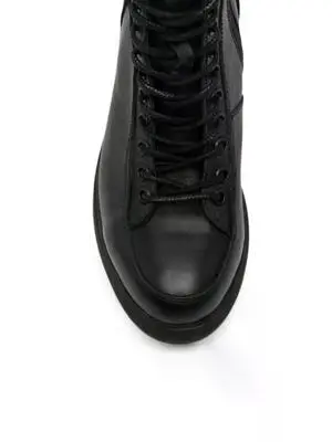 SERGIO MORETTI FIRENZE Lace-up Chunky-sole Ankle Boots