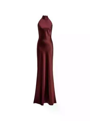 Ralph Lauren Chilton Halterneck Maxi Dress