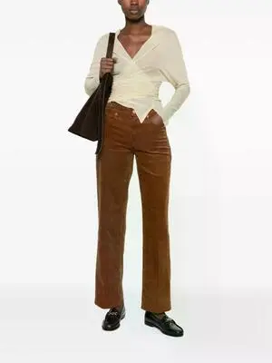 7 For All Mankind Corduroy Straight-leg Trousers