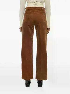 7 For All Mankind Corduroy Straight-leg Trousers