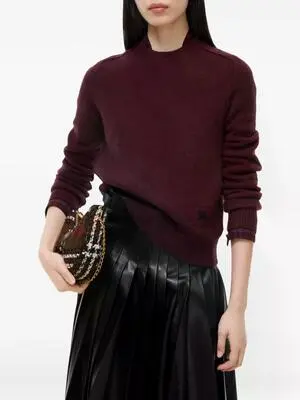 Burberry Cashmere Sweater With Knight Motif