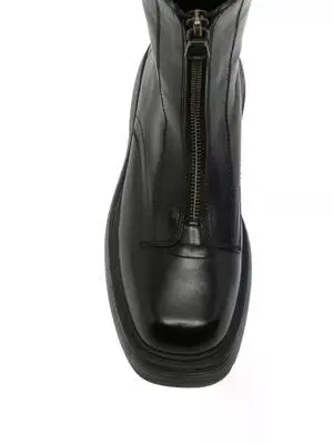 SERGIO MORETTI FIRENZE Zip-front Chunky-sole Boots