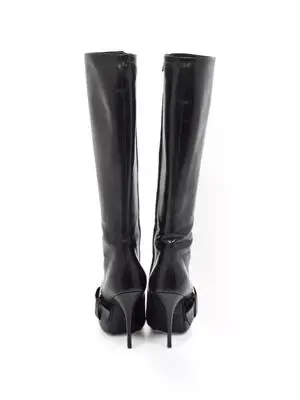 Balenciaga Knife Belted Knee-high Boots