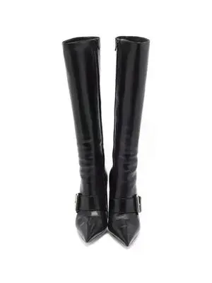 Balenciaga Knife Belted Knee-high Boots