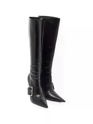 Balenciaga Knife Belted Knee-high Boots
