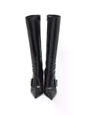 Balenciaga Knife Belted Knee-high Boots