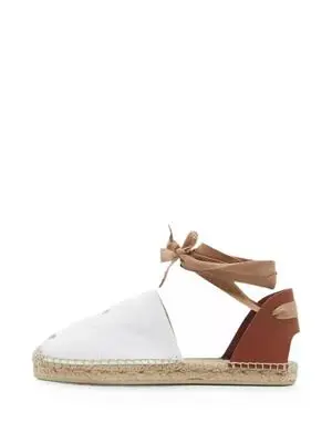 CHRISTIAN LOUBOUTIN Canvas Nanou Ankle-tie Espadrilles