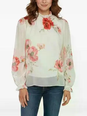 ZIMMERMANN Lightburst Floral-print Blouse
