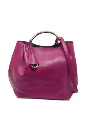 Dior Christian Dior 2014 Diorific Leather Tote Bag Purple