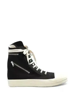 Rick Owens Zip-embellishment High-top Sneakers