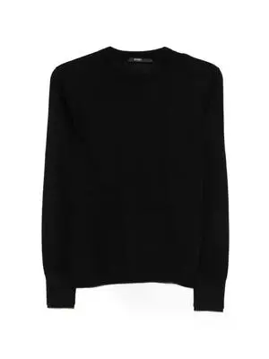 Seventy Fine-knit Wool Sweater - Black