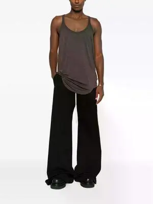 Rick Owens Scoop-neck Racerback Tank Top - Brown