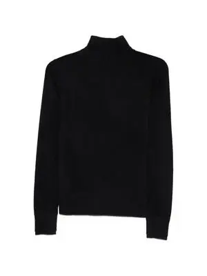 Seventy High-neck Fine-knit Sweater - Blue