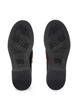 Burberry Leather Pembroke Loafers