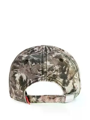 DIESEL® Logo-patch Tie-dye Baseball Cap
