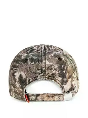 DIESEL® Logo Patch Baseball Cap - Brown