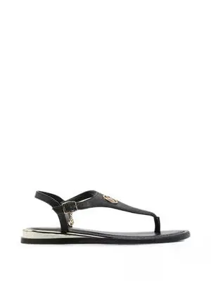 MEXX Logo-plaque Buckle-fastening Sandals - Black