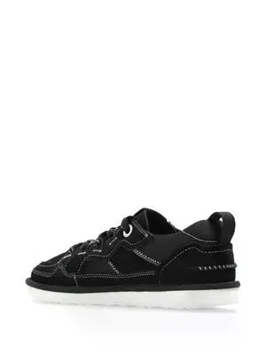 UGG Minimel Suede And Recycled Fiber Low-top Sneakers - Black