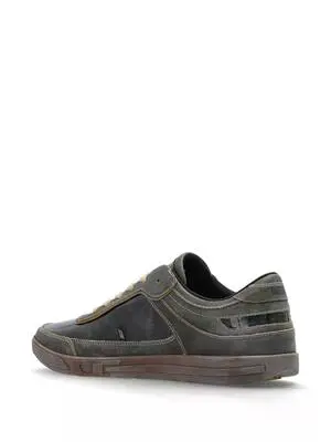 DIESEL® S-d-coffee Panelled Leather Sneakers