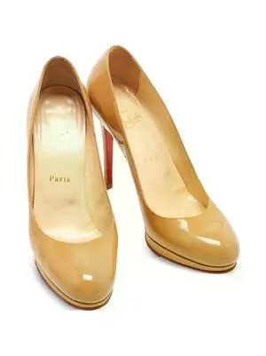 CHRISTIAN LOUBOUTIN Simple Almond-toe Pumps