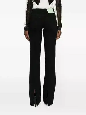 HAIKURE Split Hem Jeans
