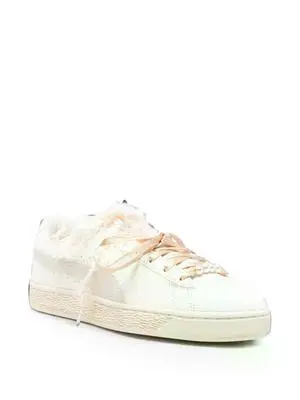 PUMA Lace-up Leather Sneakers