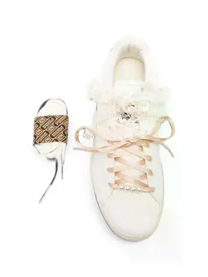 PUMA Lace-up Leather Sneakers