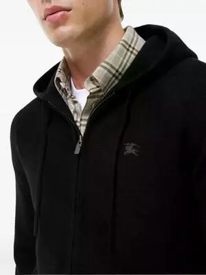 Burberry Cashmere-blend Zip Hoodie