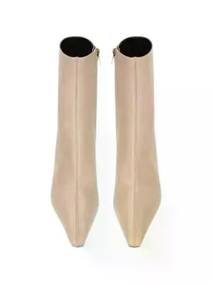 Saint Laurent Ashley Booties In Smooth Leather