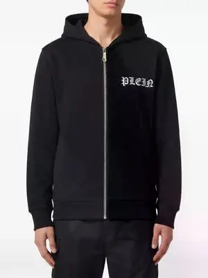 Philipp Plein Hoodie Zip Skull Stones