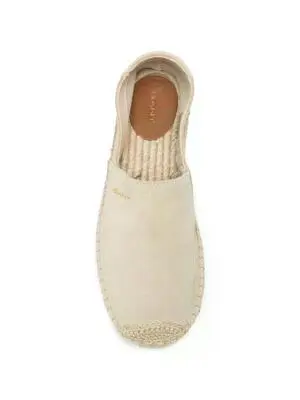 Gant Logo Embroidered Espadrilles