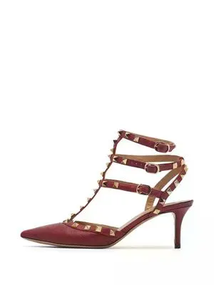 Valentino Garavani Valentino Garavani Rockstud Pointed-Toe Pumps Red