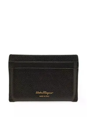 FERRAGAMO Gancini-plaque Card Holder