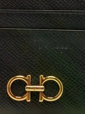FERRAGAMO Gancini-plaque Card Holder