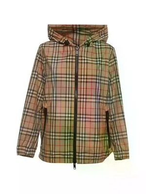 Burberry Vintage Check Hooded Jacket