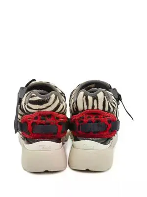 Chloé Sonnie Animal-print Calf Hair Sandals