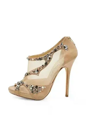 JIMMY CHOO Quinzie Crystal-embellished Pumps