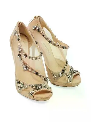 JIMMY CHOO Quinzie Crystal-embellished Pumps
