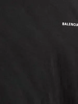 Balenciaga Logo-print Crew-neck T-shirt