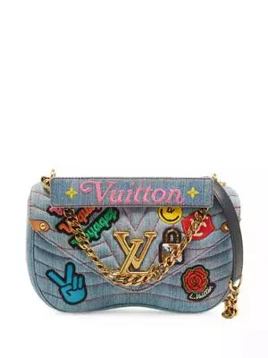 LOUIS VUITTON 2018 Mm New Wave Patches Shoulder Bag