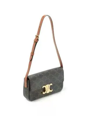 Celine Claude Triomphe Shoulder Bag