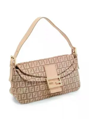 Fendi 2005 Baguette Zucchino Forever Shoulder Bag