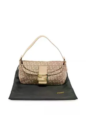 Fendi 2005 Baguette Zucchino Forever Shoulder Bag