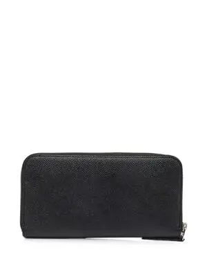 TOD'S Zip-around Logo-plaque Wallet