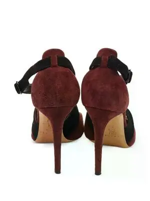 Casadei Pointed-toe Suede Heeled Pumps