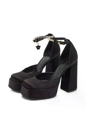Versace Medusa Pendant Platform Pumps